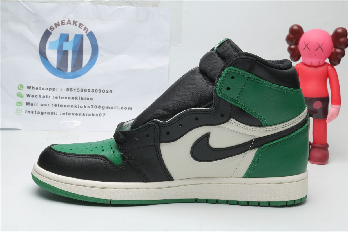 Air Jordan 1 Retro High Pine Green Black